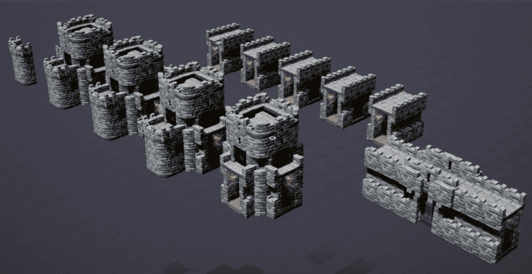 Castle Walls Set - Tales Tavern