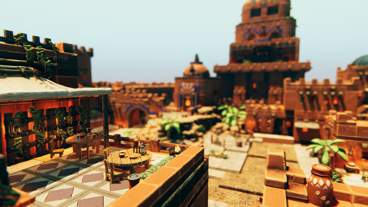 Large Desert Capital - Arabian Harbor City [v004C] - Tales Tavern