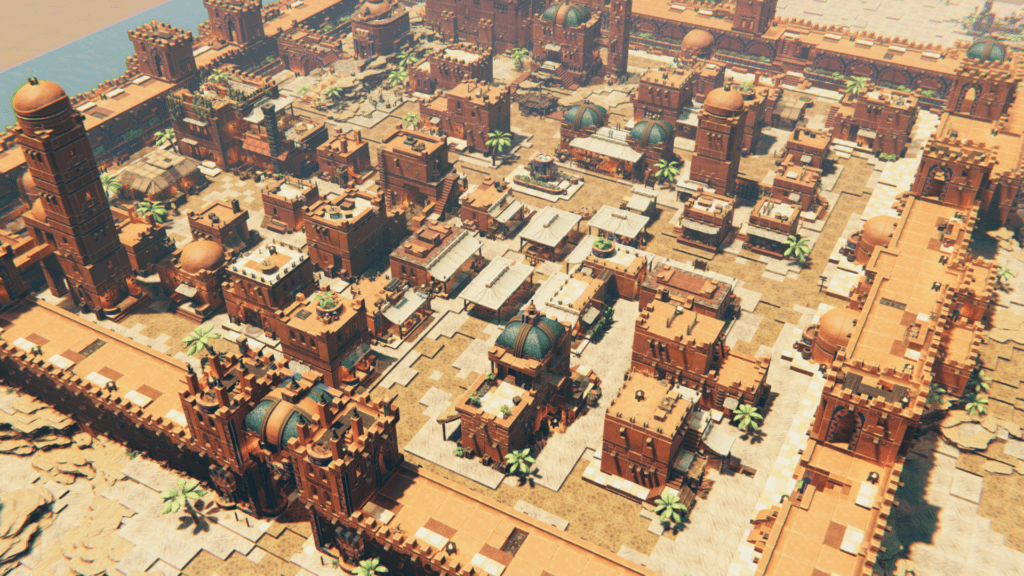 Large Desert Capital - Arabian Harbor City [v004C] - Tales Tavern