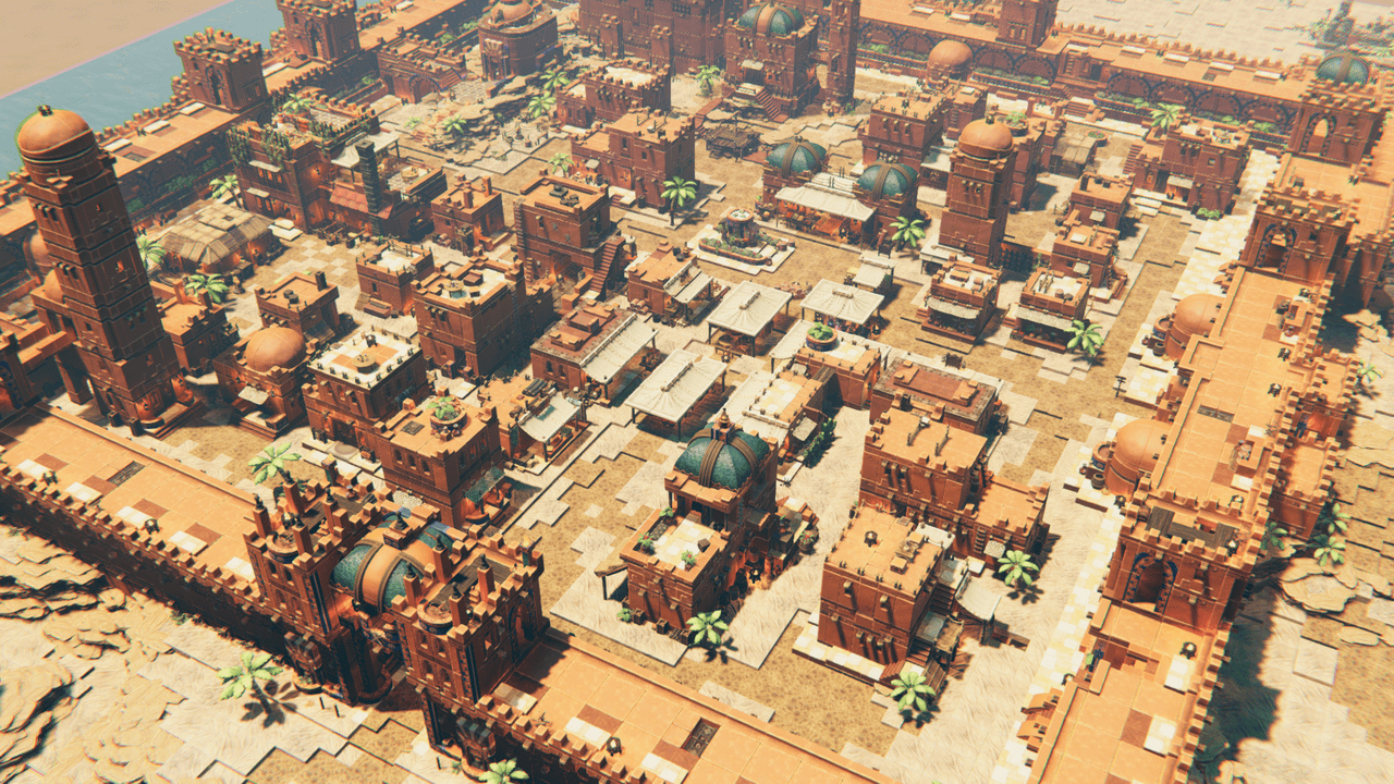 Large Desert Capital - Arabian Harbor City [v004C] - Tales Tavern