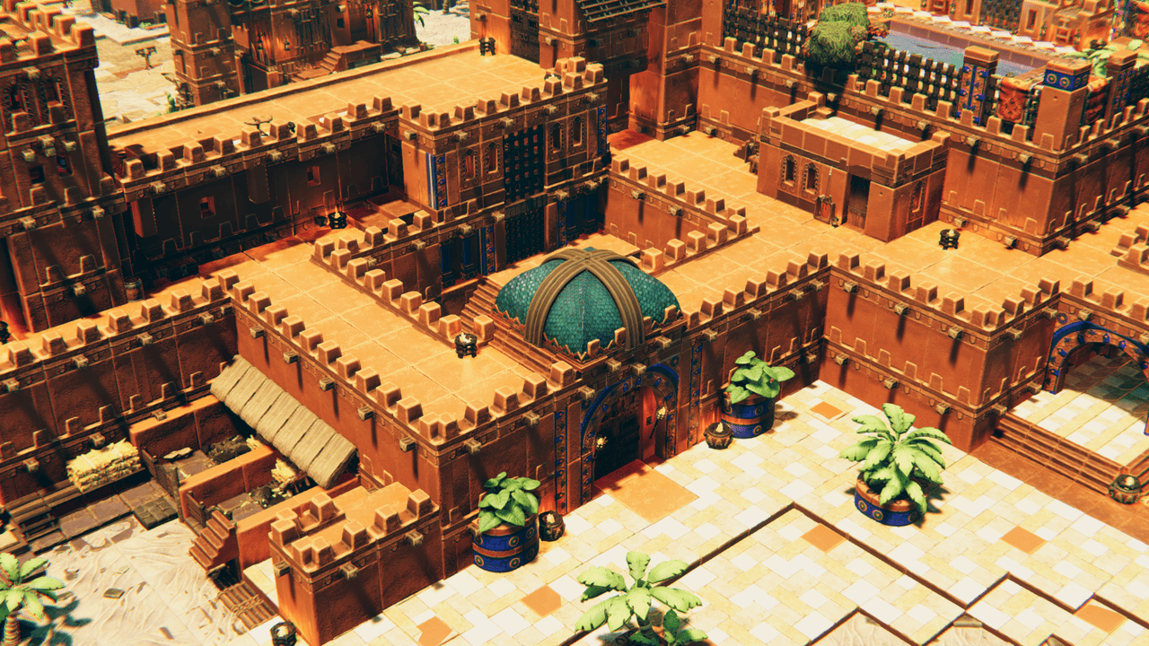 Large Desert Capital - Arabian Harbor City [v004C] - Tales Tavern