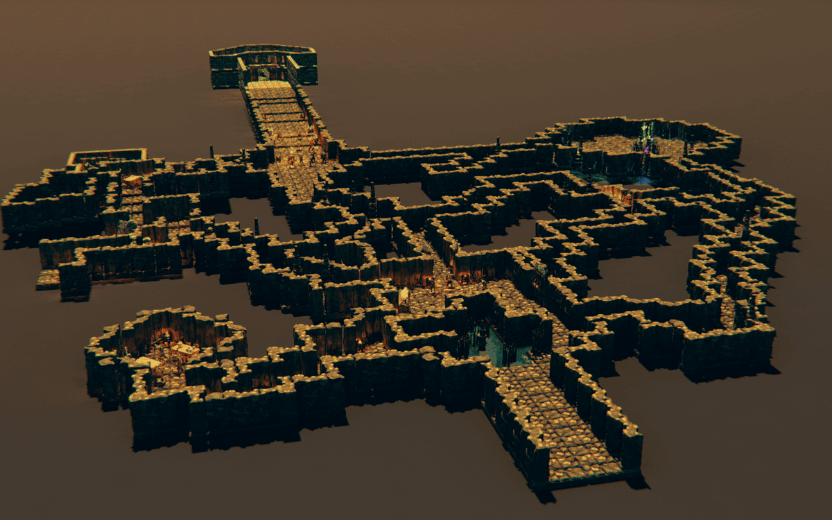 Felbarr Underdark's entrance - Tales Tavern