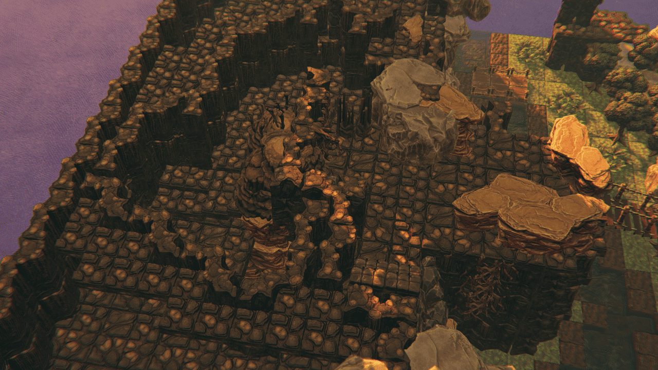 40x40 Ruined Tower / Caves - Tales Tavern