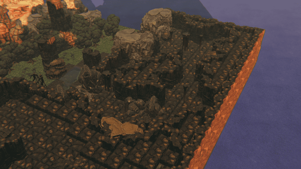 40x40 Ruined Tower / Caves - Tales Tavern