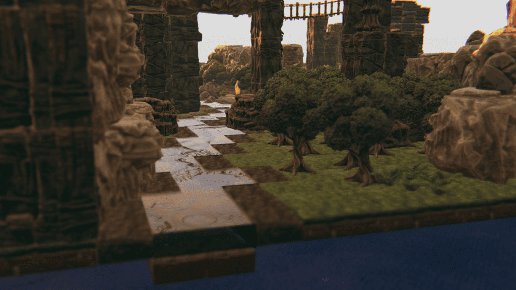 40x40 Ruined Tower / Caves - Tales Tavern