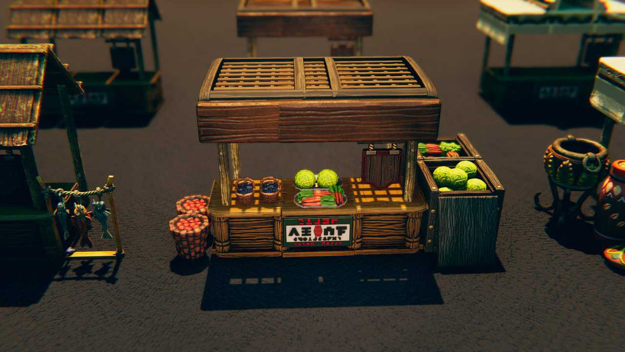 Japanese Merchant Stands - Tales Tavern