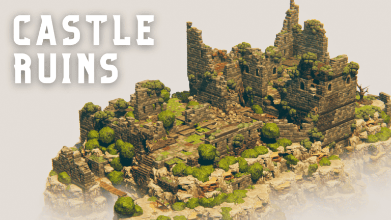 Lush Castle Ruins [Overgrown Hilltop Fort] - Tales Tavern