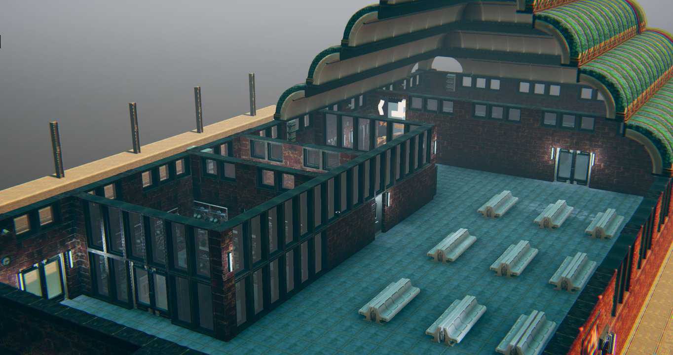 Modern Station Building - Tales Tavern