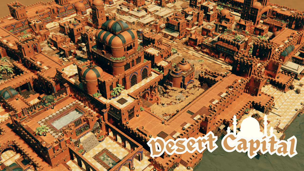 Large Desert Capital - Arabian Harbor City [v004C] - Tales Tavern