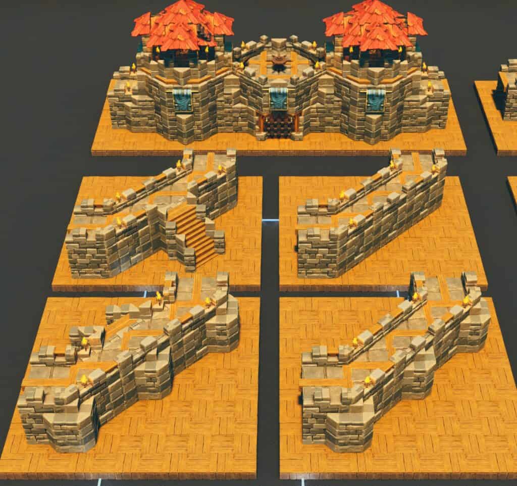 Modular Castle Walls - Tales Tavern