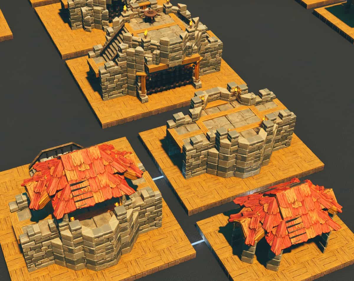 Modular Castle Walls - Tales Tavern
