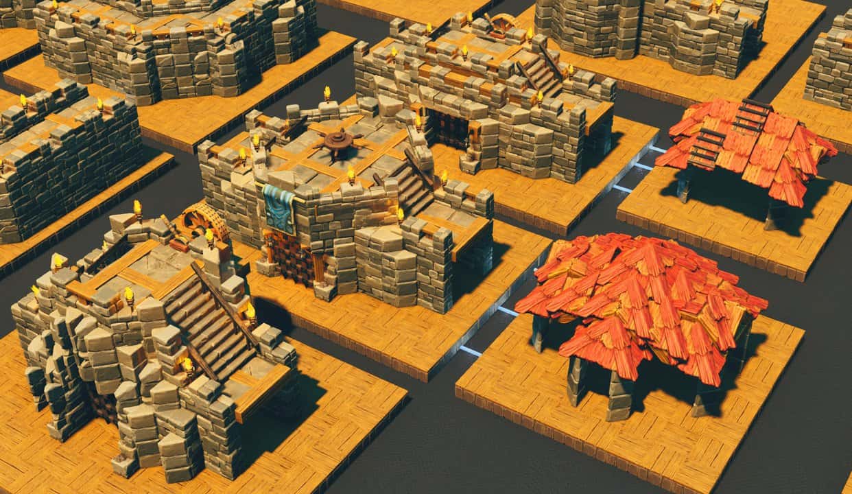 Modular Castle Walls - Tales Tavern