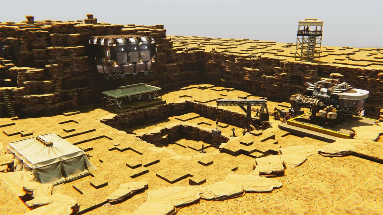 Desert Planet Prison Mine - Tales Tavern