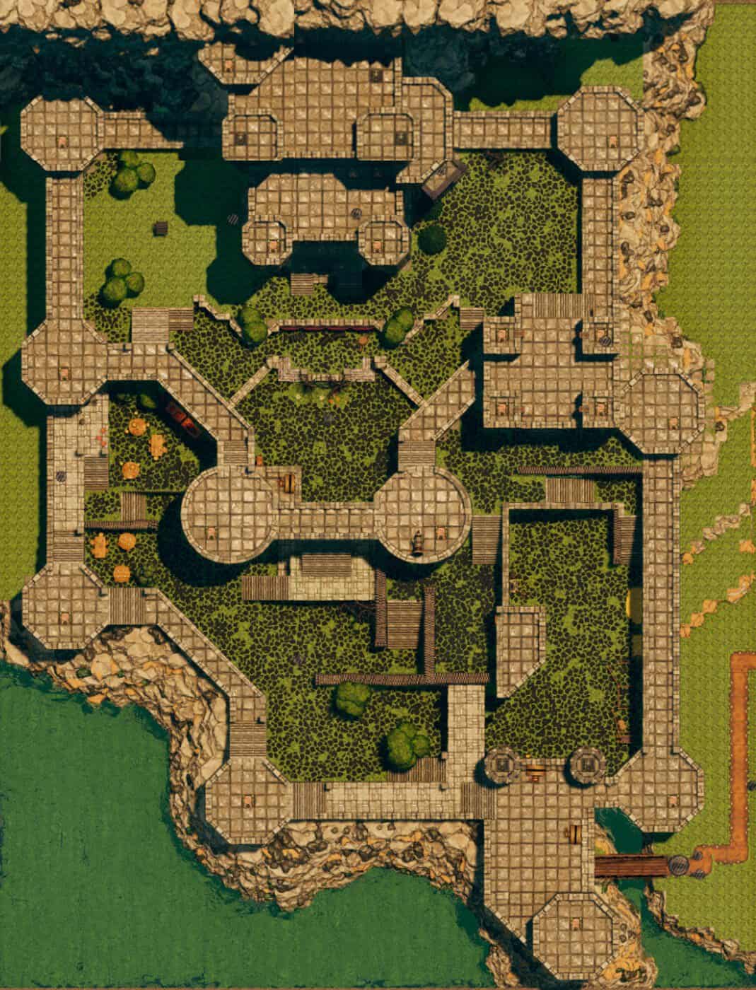 Kaer Morhen Fort Castle - Tales Tavern