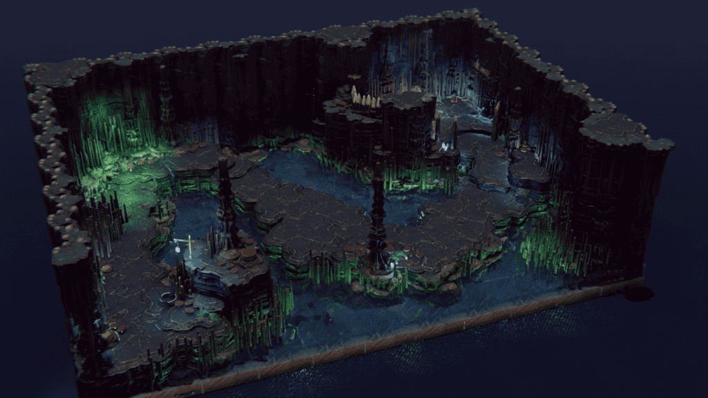 Stalagmite Cavern [60 Minute Grotto Map From YouTube Tutorial] - Tales ...