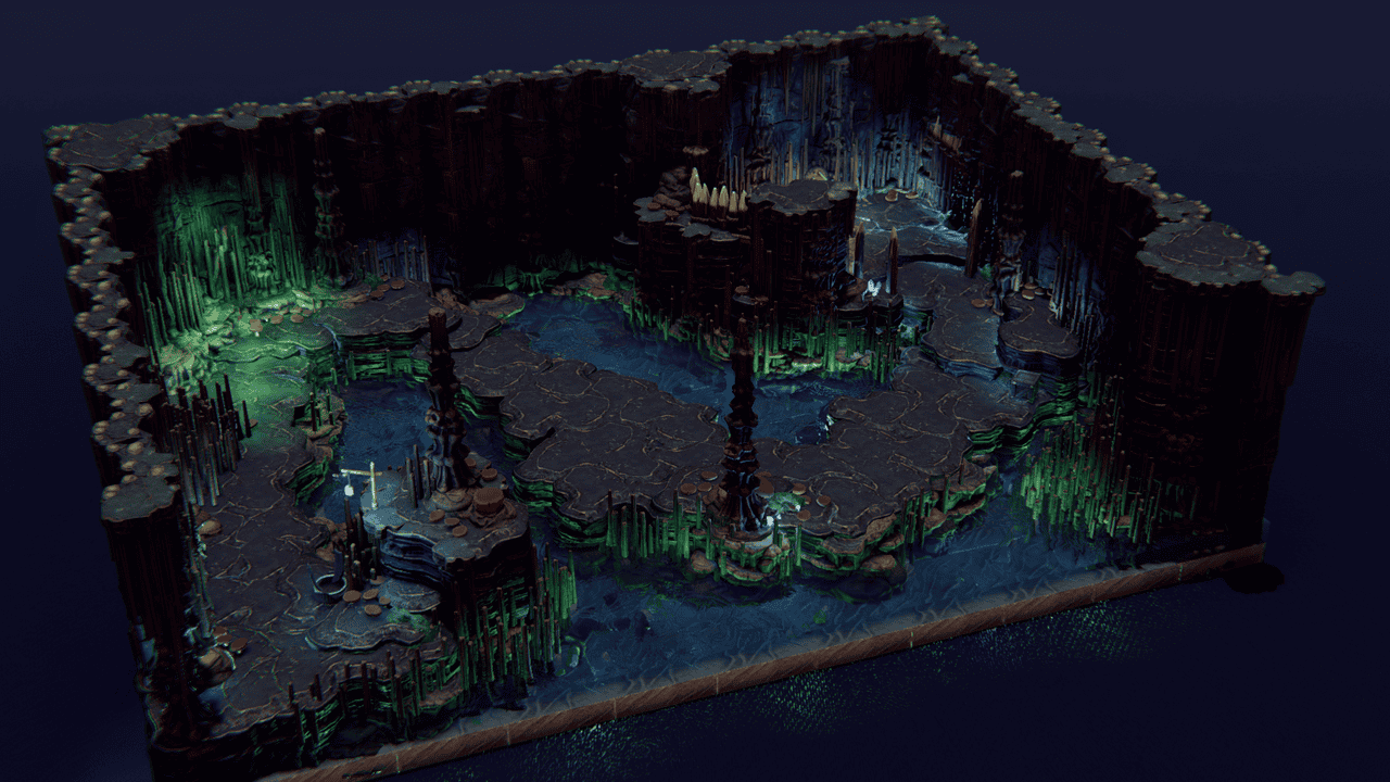 Stalagmite Cavern [60 Minute Grotto Map From YouTube Tutorial] - Tales ...