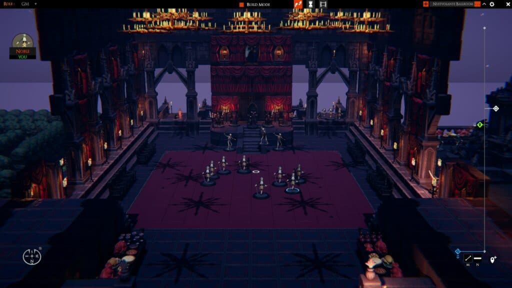 Vampire Ballroom Balcony - Tales Tavern