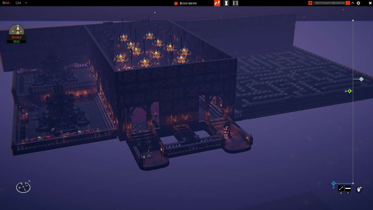 Vampire Ballroom Balcony - Tales Tavern