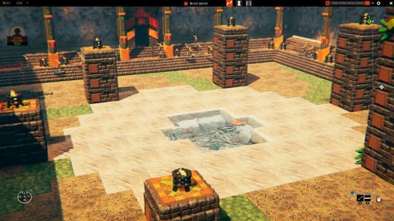 Monk Temple Entrance & Fighting Arena - Tales Tavern