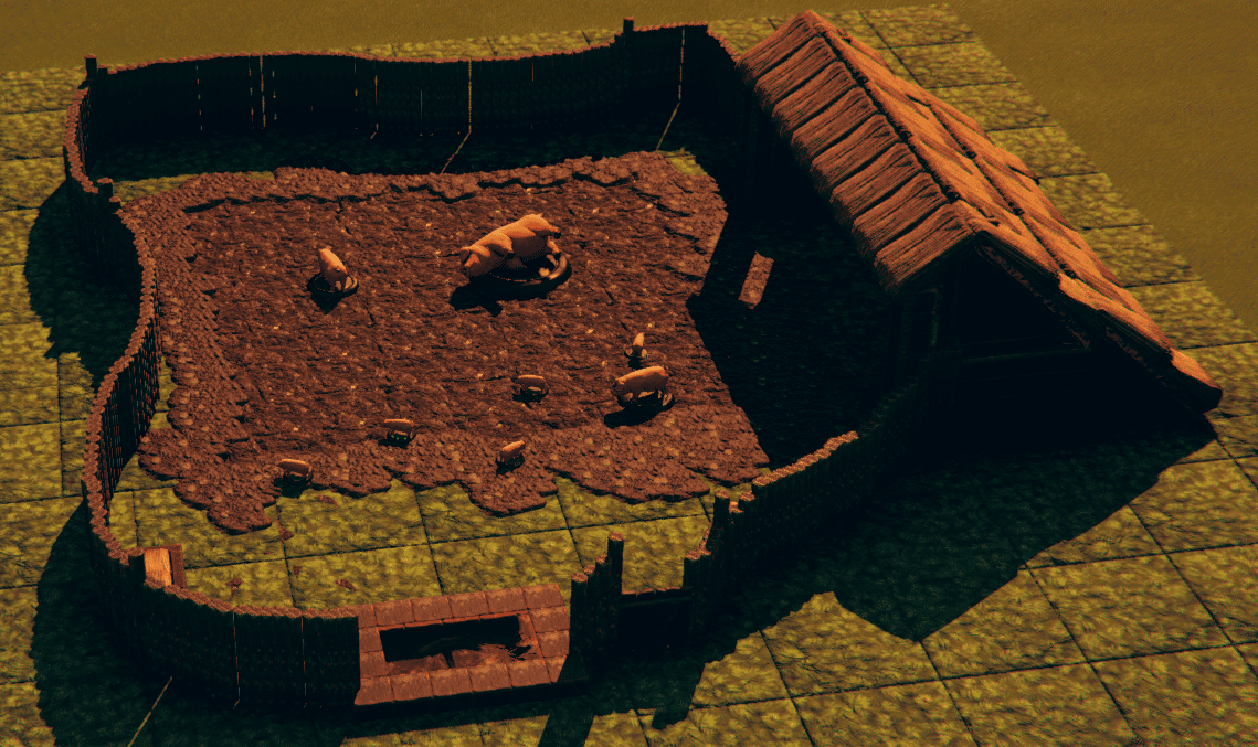 Simple Pig Pen - Tales Tavern