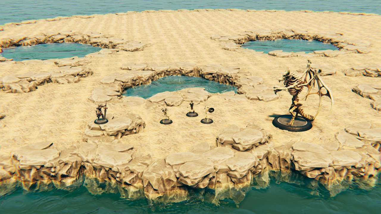 Skull Island: Just the sand and rocks - Tales Tavern