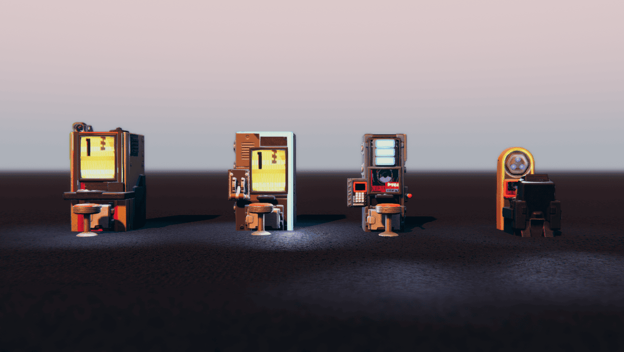 Captain-Corduroy's Cyberpunk Slot Machines - Tales Tavern