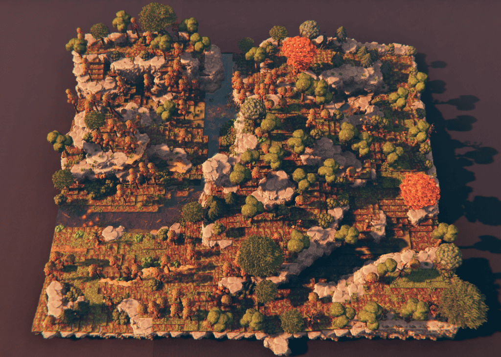 Autumn Forest Battlemap - Tales Tavern