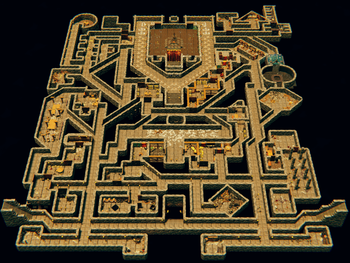 Temple of Elemental Evil - Dungeon Level 1 - Tales Tavern