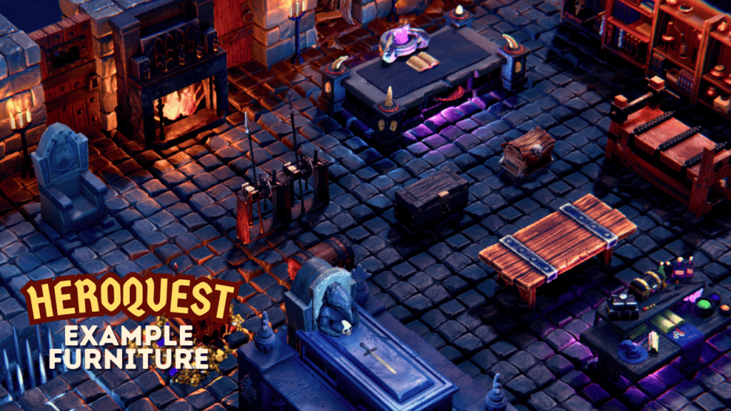 Hero Quest - Example Board - Tales Tavern