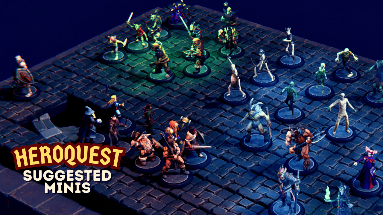 Hero Quest - Example Board - Tales Tavern