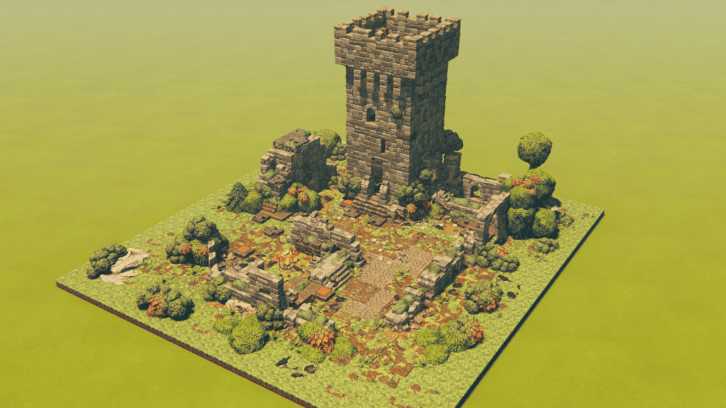 Simple Tower Ruin [Youtube Tutorial] - Tales Tavern