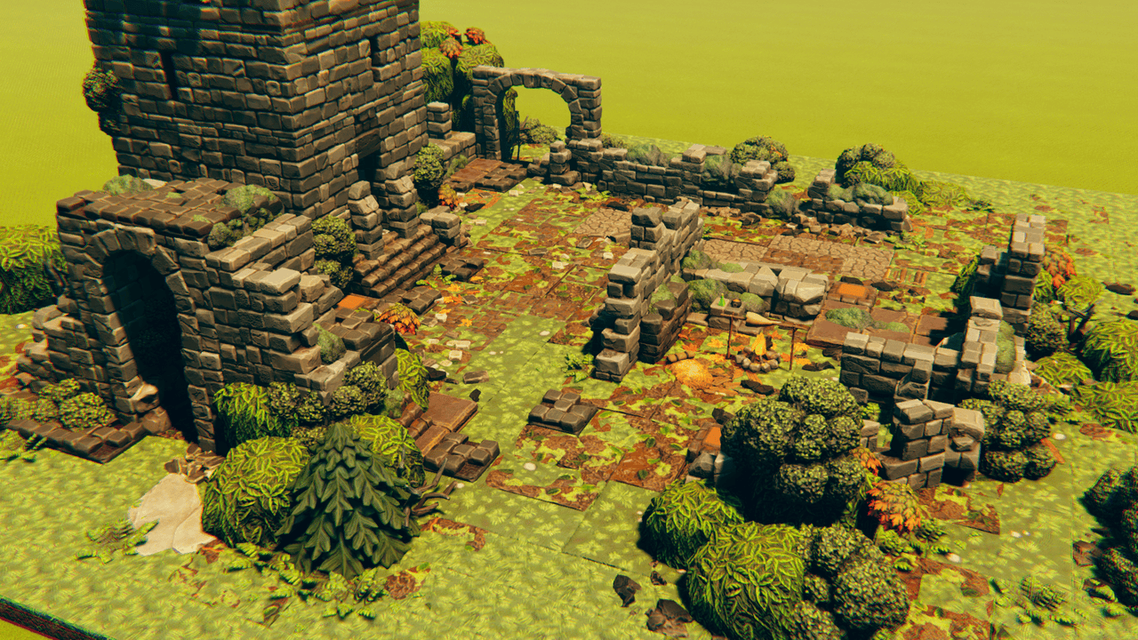 Simple Tower Ruin [Youtube Tutorial] - Tales Tavern