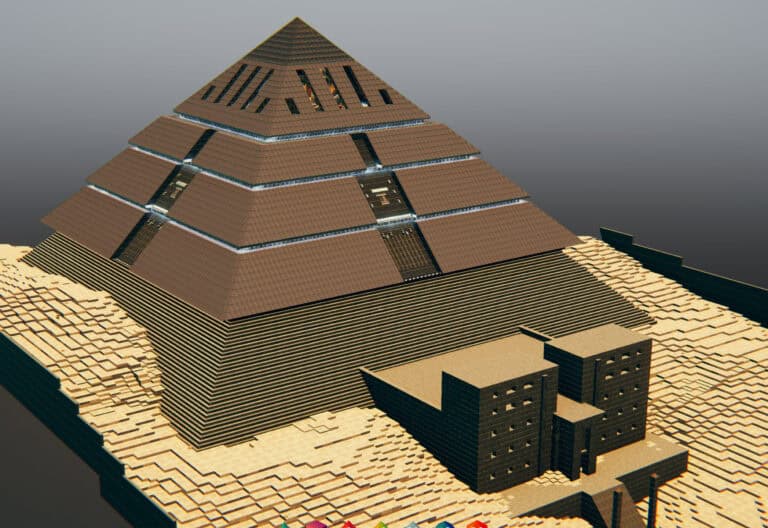 Stargate Project - Abydos Pyramid with Ra's Ship - Tales Tavern