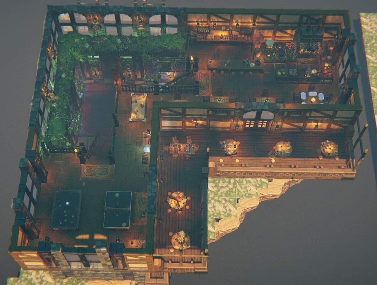 Two story pub or club - Tales Tavern