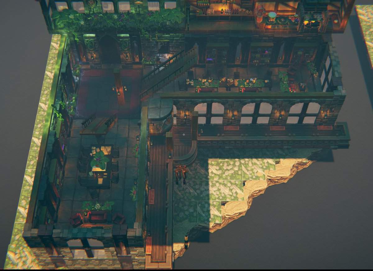 Two story pub or club - Tales Tavern