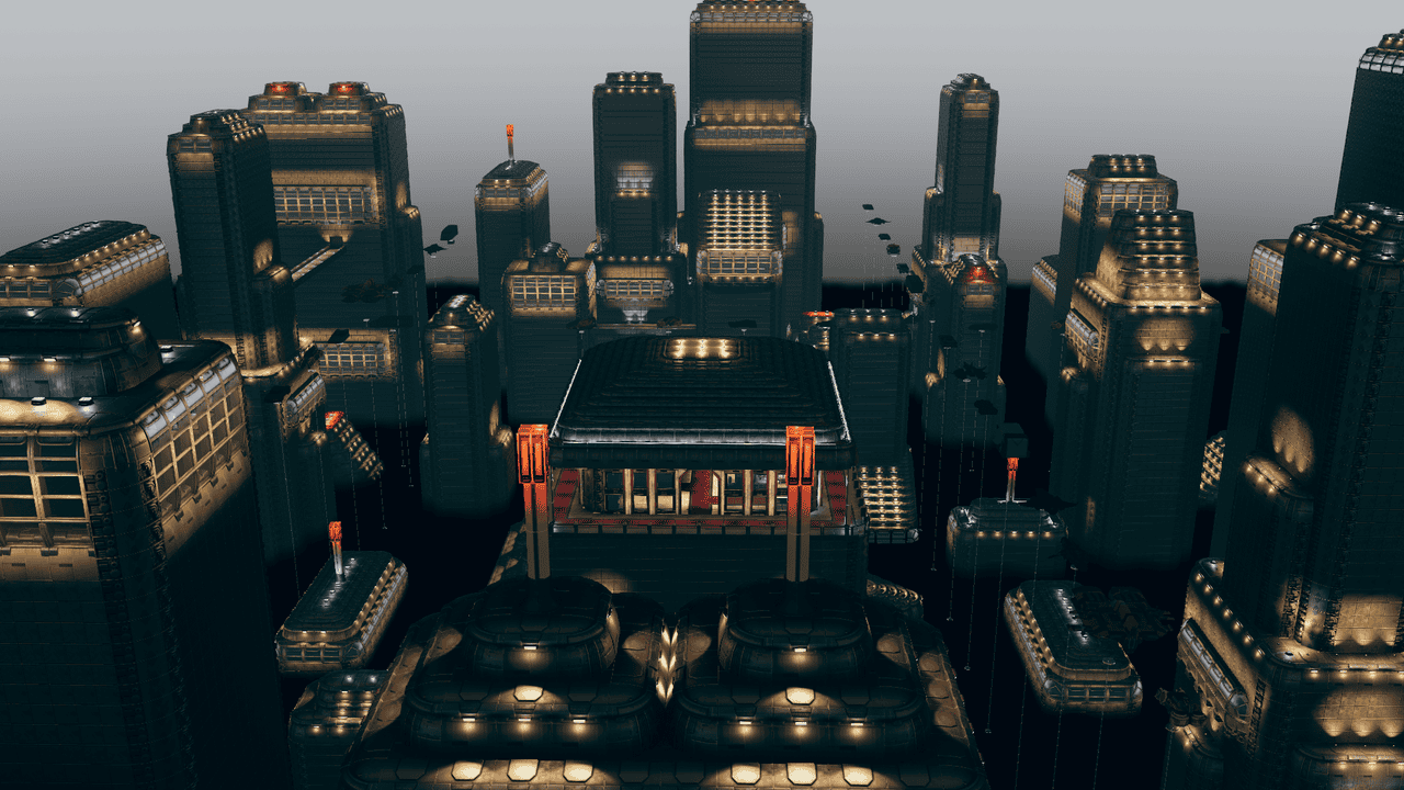 Sci-Fi, Ecumenopolis Luxury Apartment - Tales Tavern