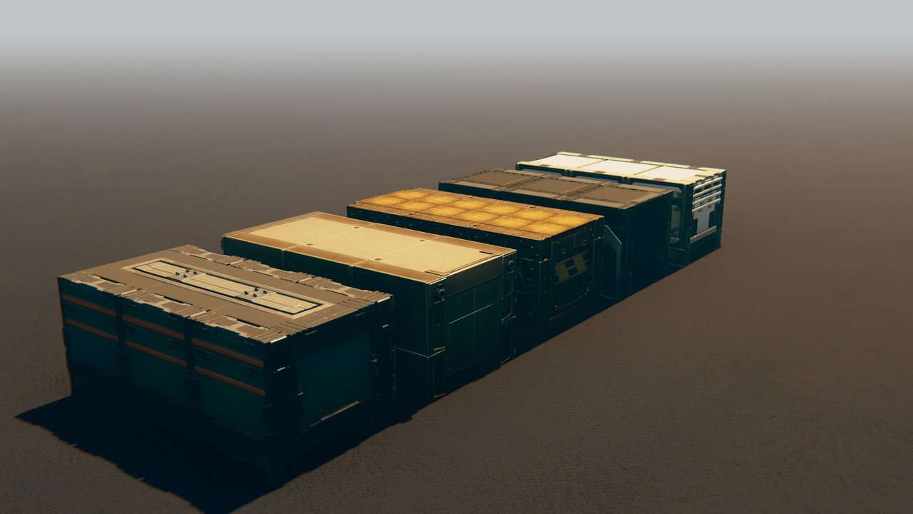 Cyberpunk & Sci Fi Asset Cargo Containers - Tales Tavern