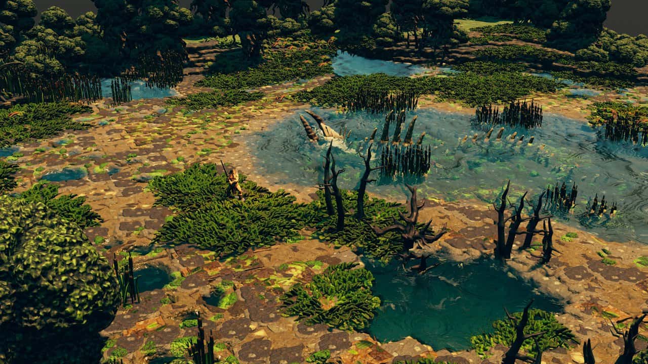 A SWAMP/snake bones - Tales Tavern