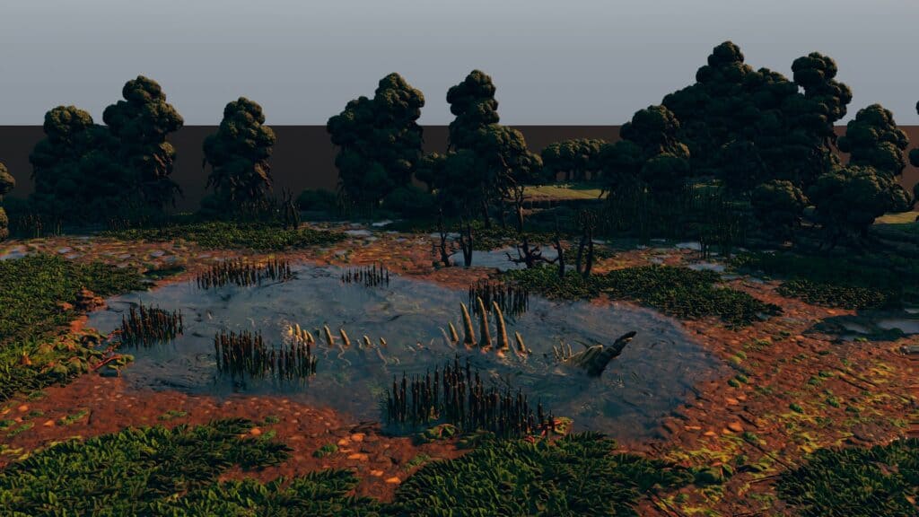 A SWAMP/snake bones - Tales Tavern