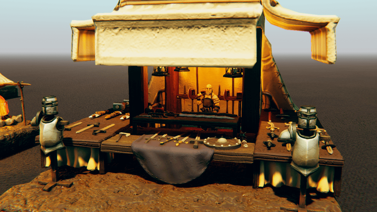 Festival Attraction - Weapons Stall - Tales Tavern