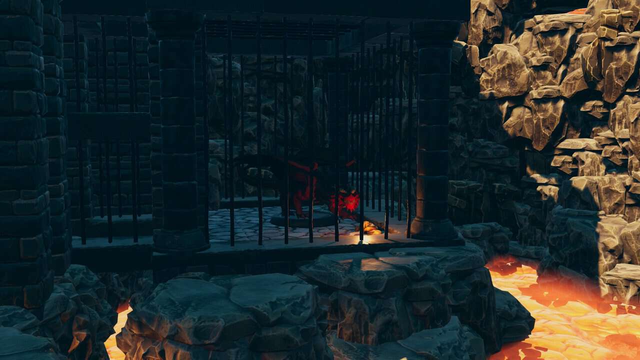 a volcanic castle (volcano) - Tales Tavern