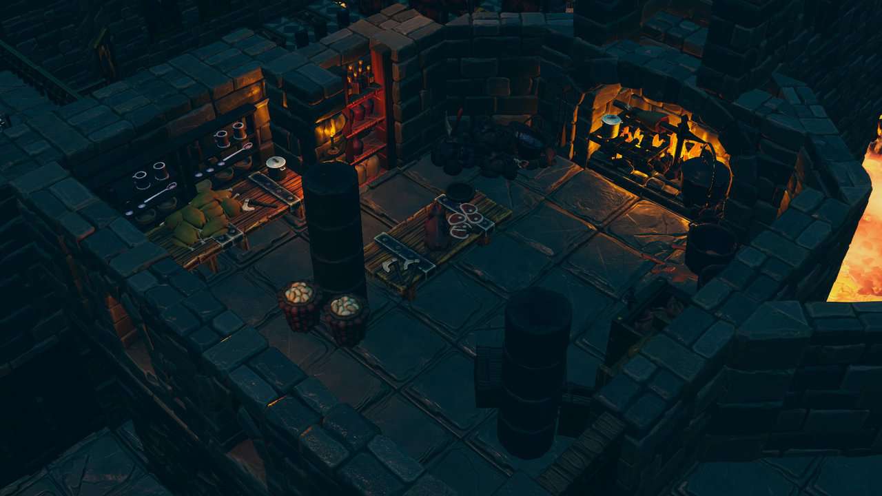 a volcanic castle (volcano) - Tales Tavern