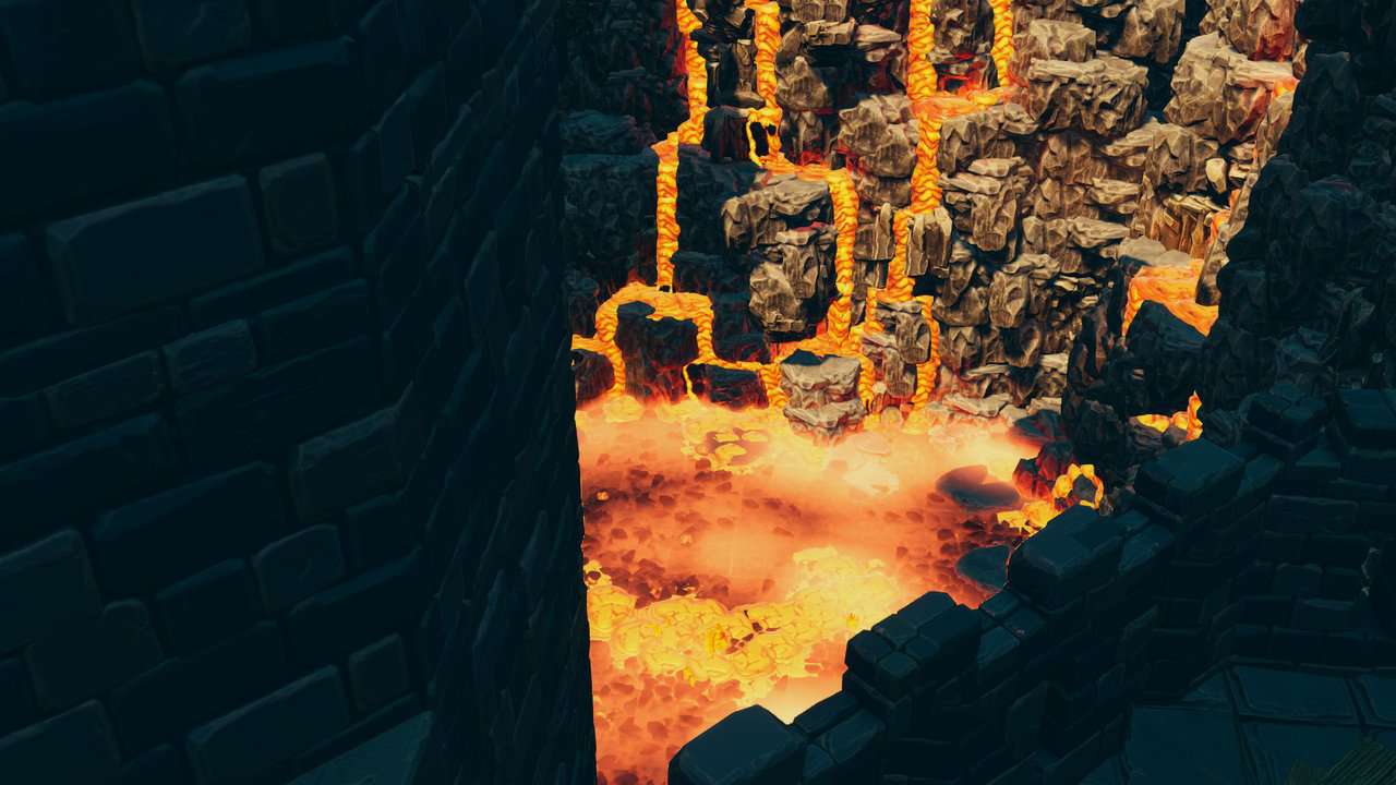 a volcanic castle (volcano) - Tales Tavern