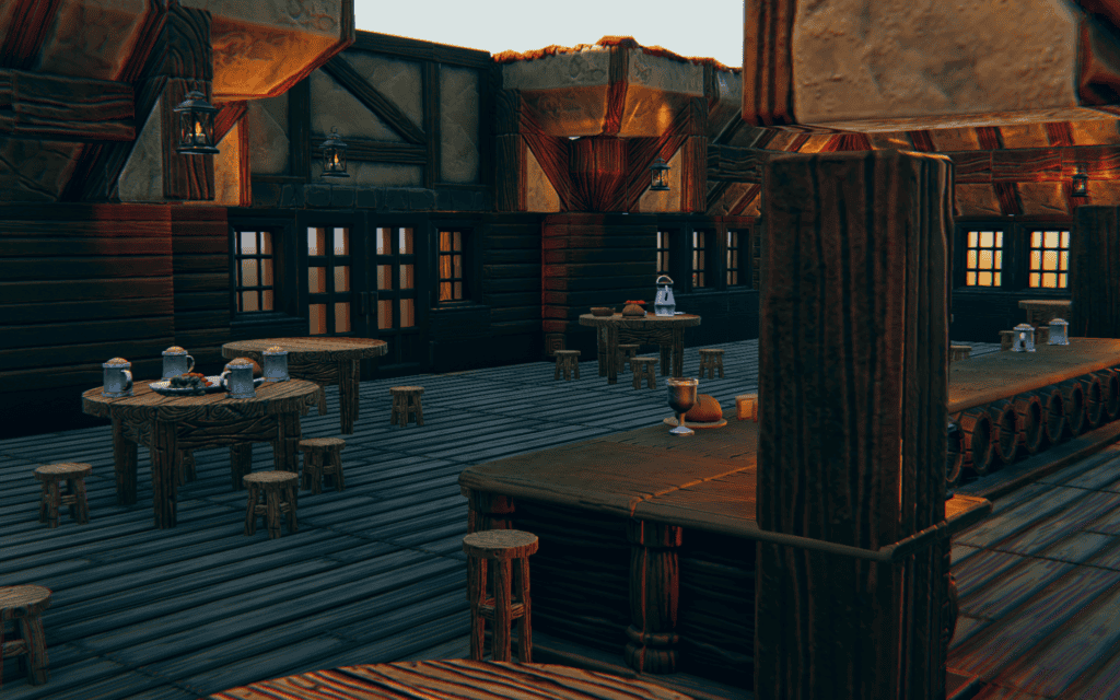 smallish restaurant or tavern - Tales Tavern