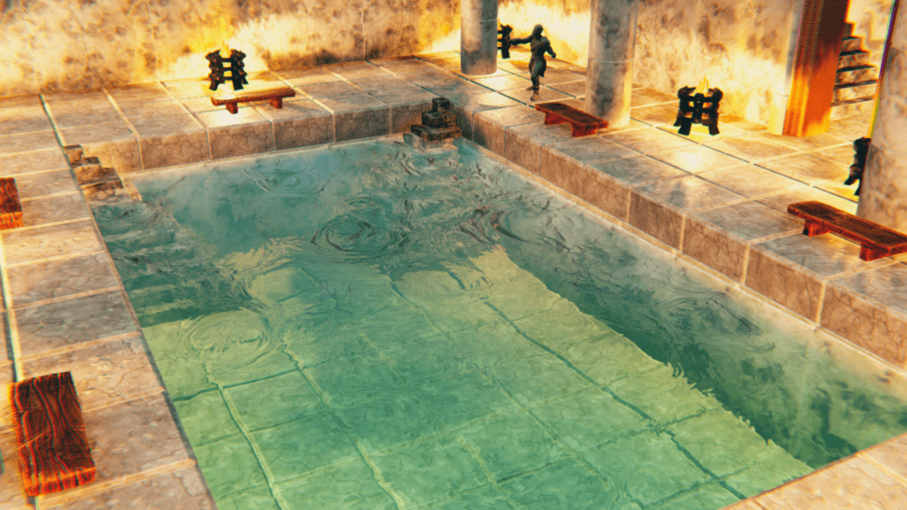 Greek Bathhouse - The Euryale Baths - Tales Tavern