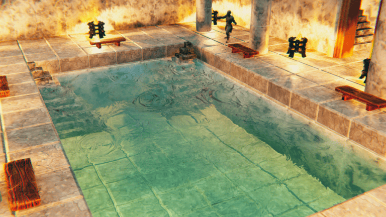 Greek Bathhouse - The Euryale Baths - Tales Tavern