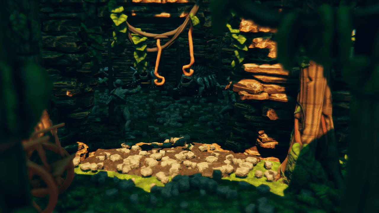 Monster lair - Basilisk - Tropical cave - Tales Tavern