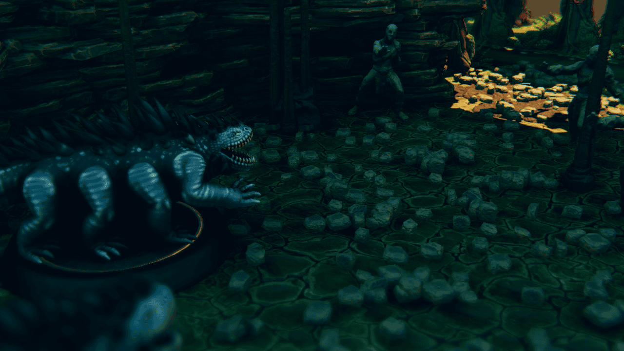 Monster lair - Basilisk - Tropical cave - Tales Tavern