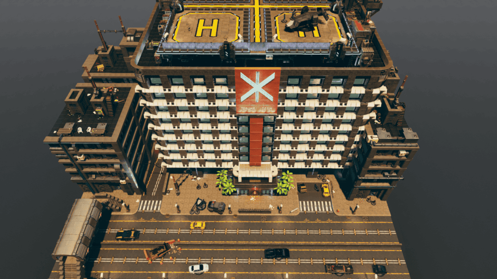 Trauma team hospital (Cyberpunk, modern) - Tales Tavern