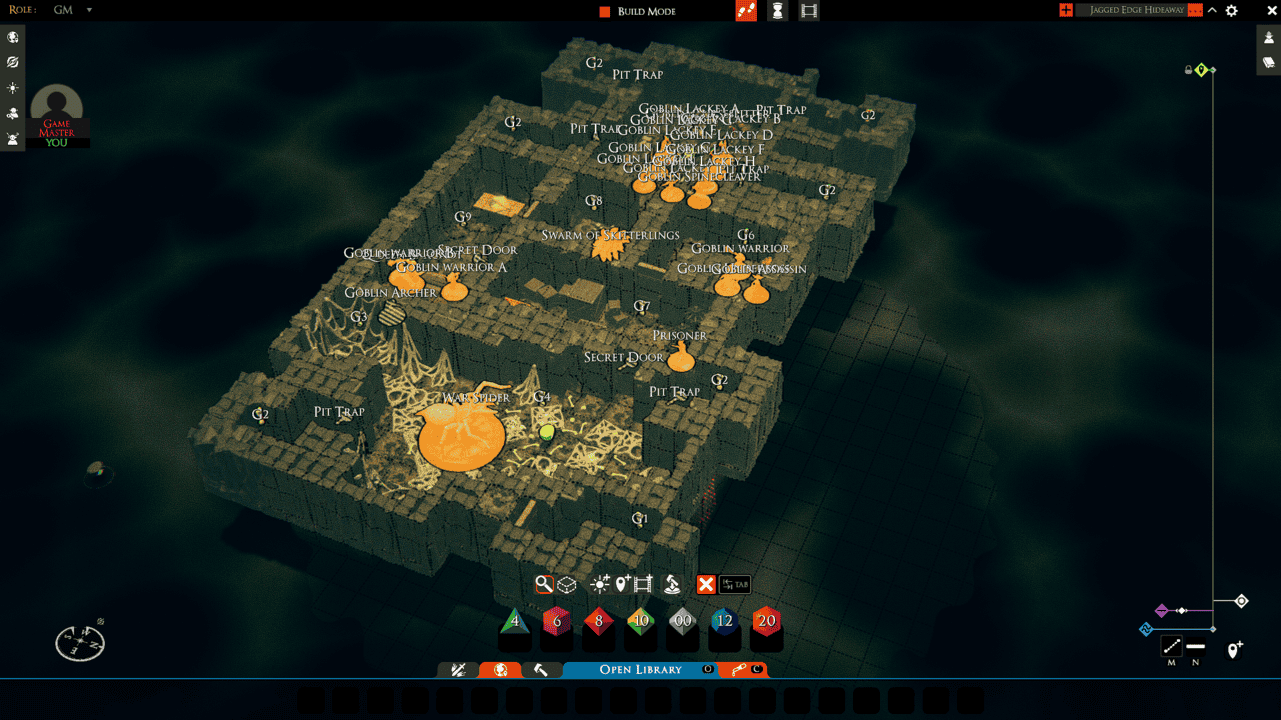 MCDM Where Evil Lives: Jagged Edge Hideaway - Tales Tavern